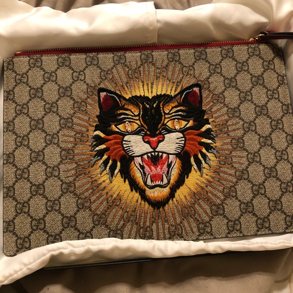 Gucci | Bags | Gucci Angry Cat Supreme Gg Logo | Poshmark
